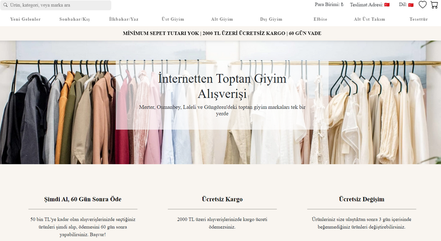 Toptan Kıyafet Nereden Alınır Lonca